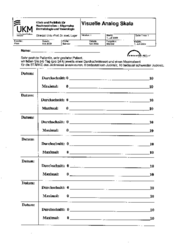 UKM - Kompetenzzentrum Pruritus: Itch Diary